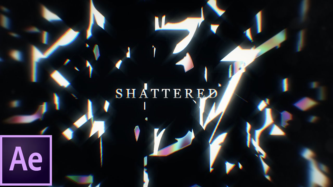 How to turn your Type into Textures | After Effects Tutorial - YouTube