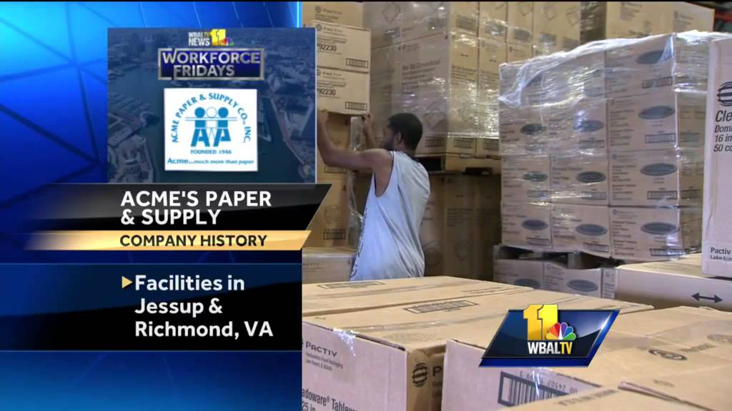 Workforce Friday: Inside Acme Paper & Supply - YouTube