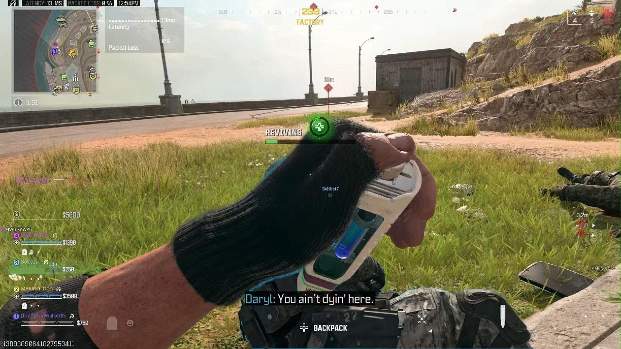 Call of Duty Warzone × The Walking Dead Featuring Daryl Dixon Securing ...