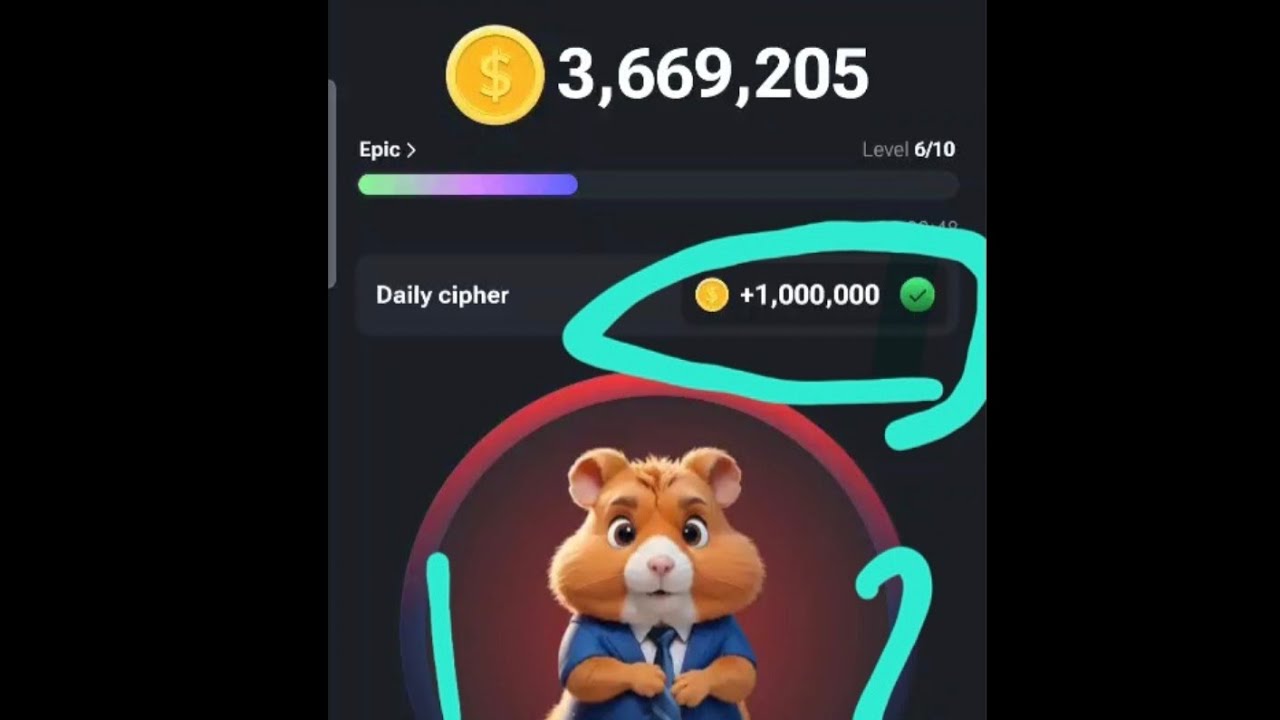 hamster kombat bot cheat code of 1 Million - YouTube