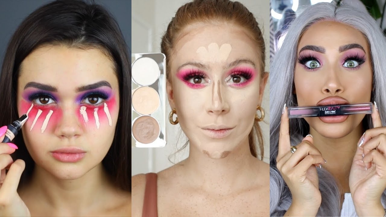 NEW MAKEUP TUTORIALS COMPILATION - YouTube