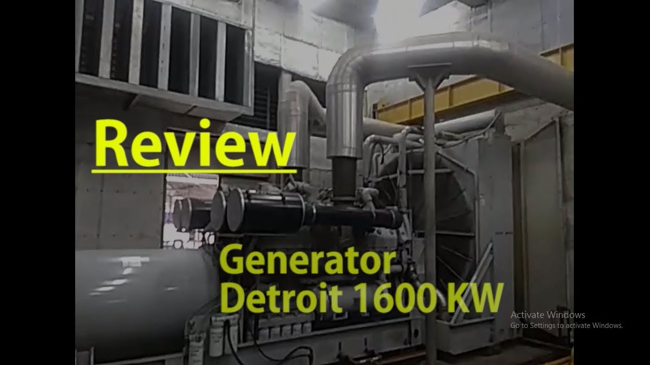 Detroit Spectrum 1600 KW, - YouTube