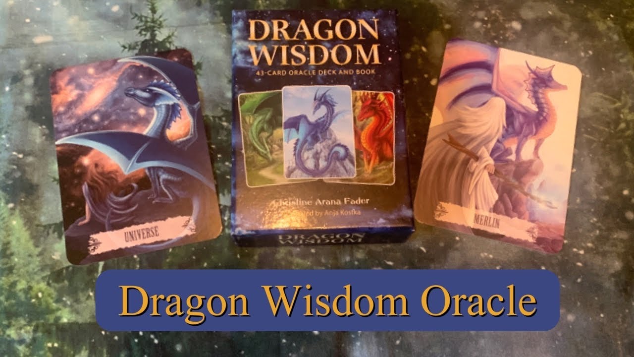 Dragon wisdom oracle flip through - YouTube