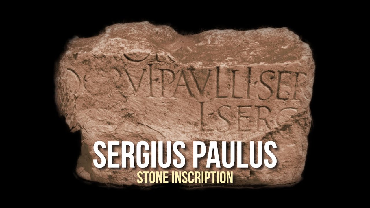 SERGIUS PAULUS: The Historical Conversion of Roman Proconsul to Christ ...