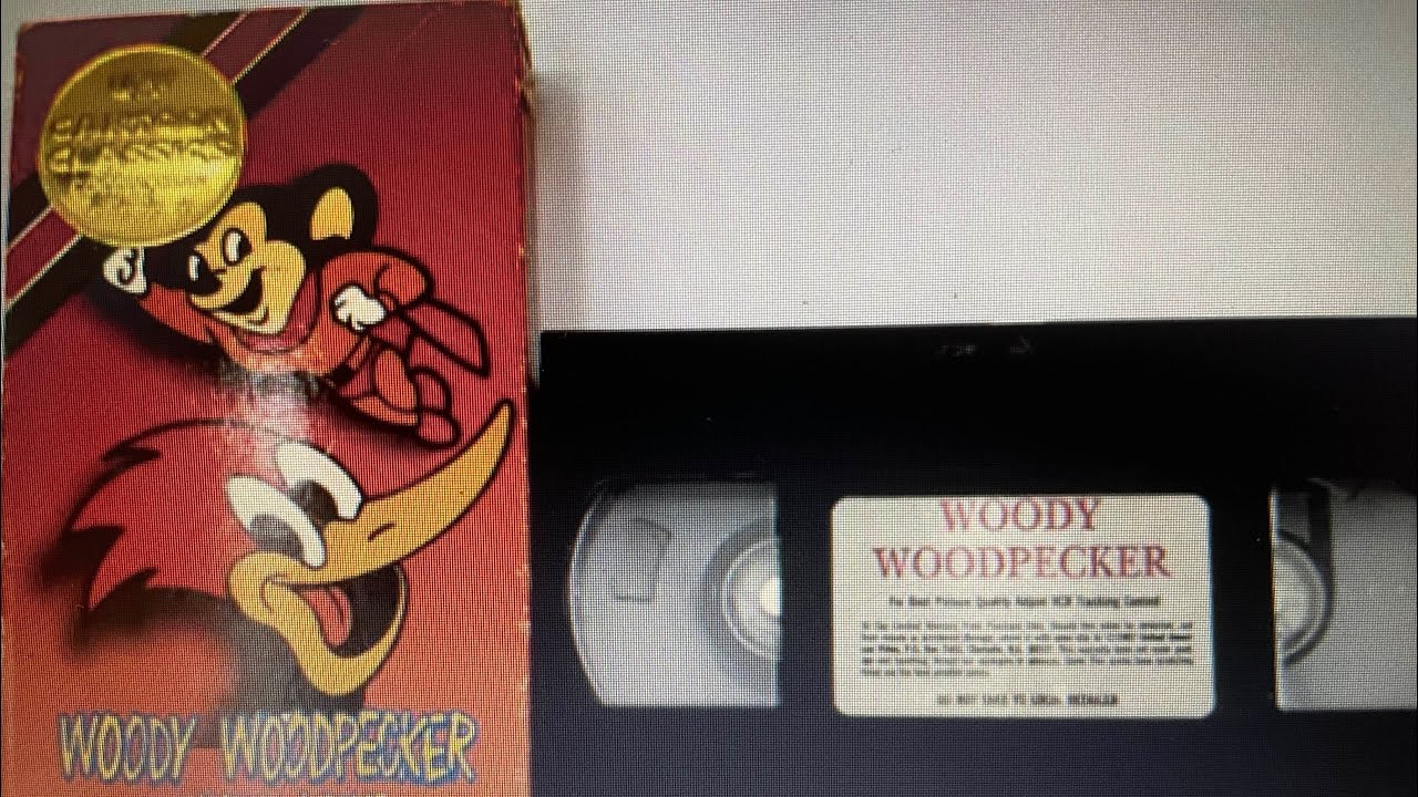 UAV Cartoon Classics Collection： Woody Woodpecker and Mighty Mouse VHS ...