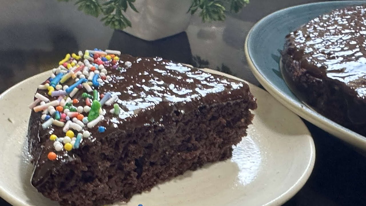 Fry pan chocolate cake--No Oven cake Recipe - YouTube