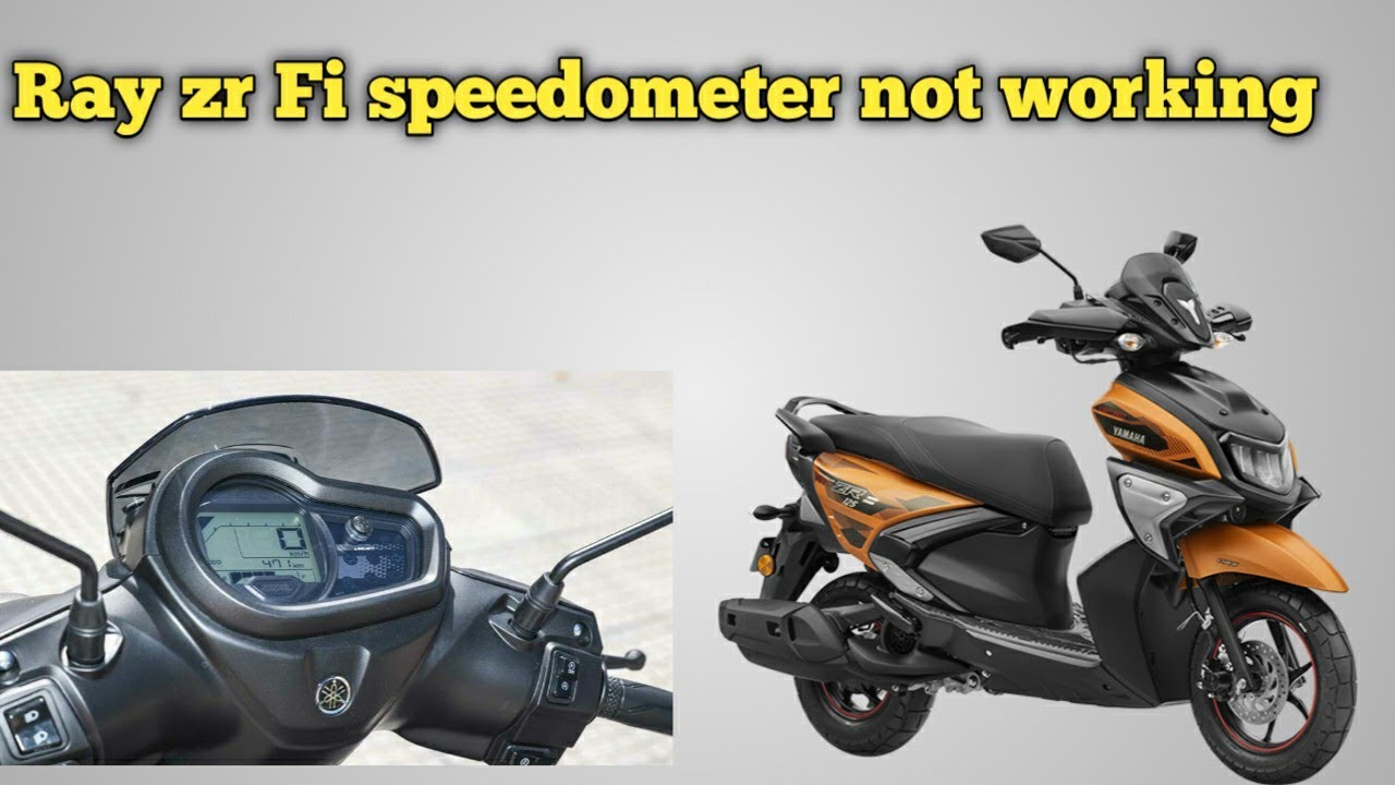 ray zr fi scooty speedometer not working problem & solution | yamaha ...