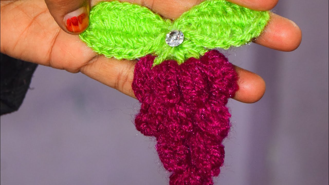 Crosia se brooch kaise banaen/Crosia se brooch/ how make to crochet ...