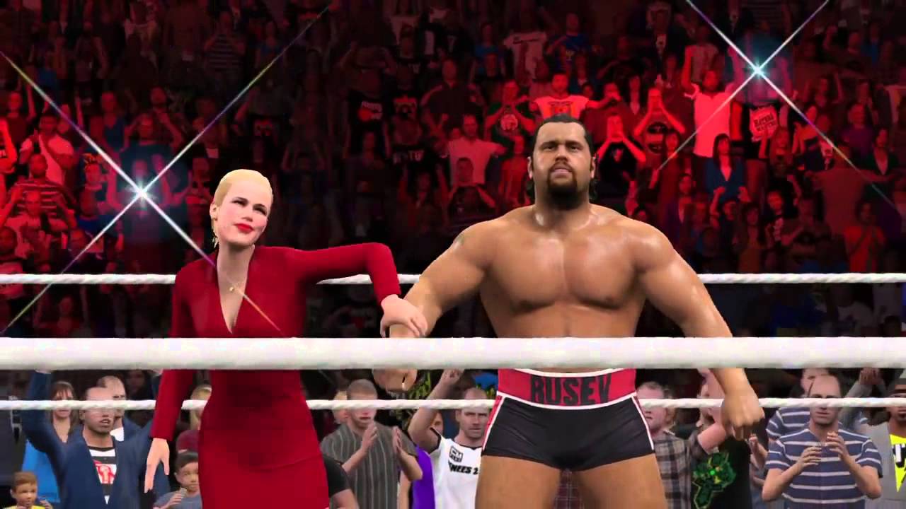 WWE 2K15 Kevin Owens vs Rusev vs Cesaro At RAW 2015 (PS4) - YouTube