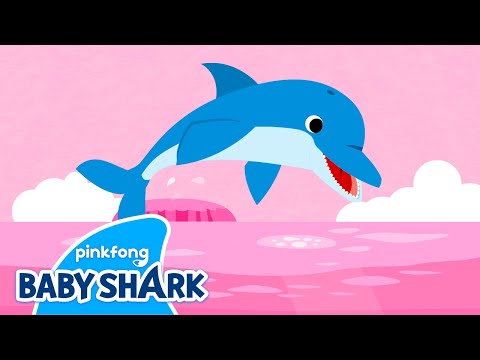 Click Click Dolphin | Sea Animals Song | Baby Shark and Sea Animals | Baby Shark Official