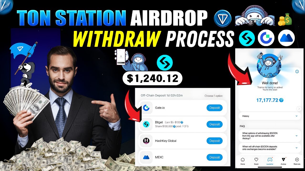 Ton Station Token Withdrawal Process 😍 Ton Station New Update | Ton ...