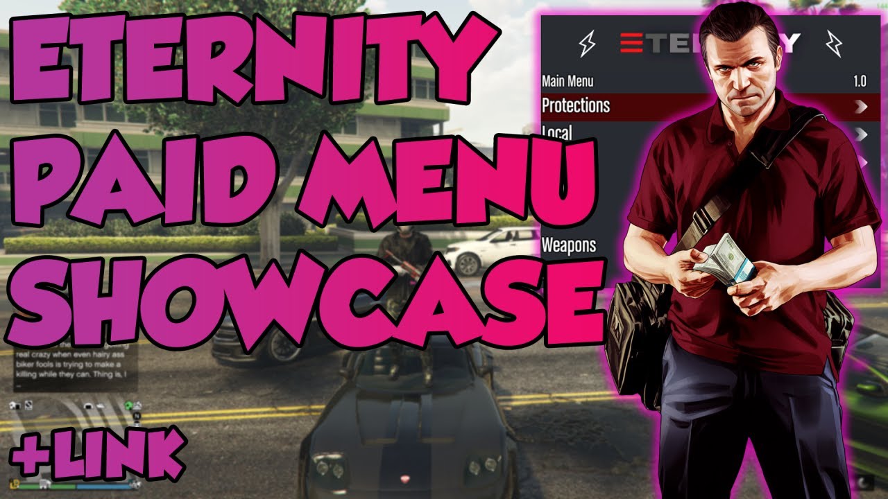 GTA V ETERNITY MENU (Showcase) - YouTube