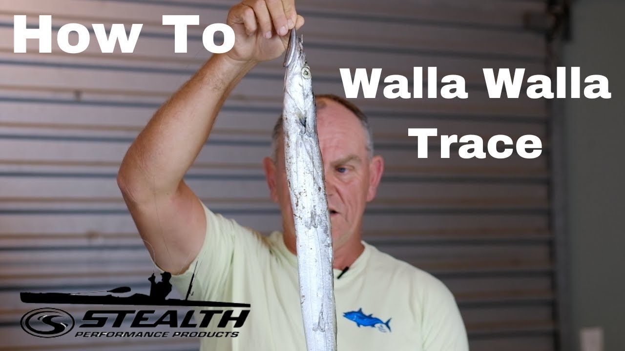 how to Tie a Walla Walla Trace by Rhyno Lombaard - YouTube