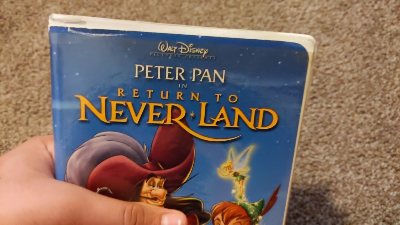 My Walt Disney Clamshell Vhs Collection Part 2 - YouTube