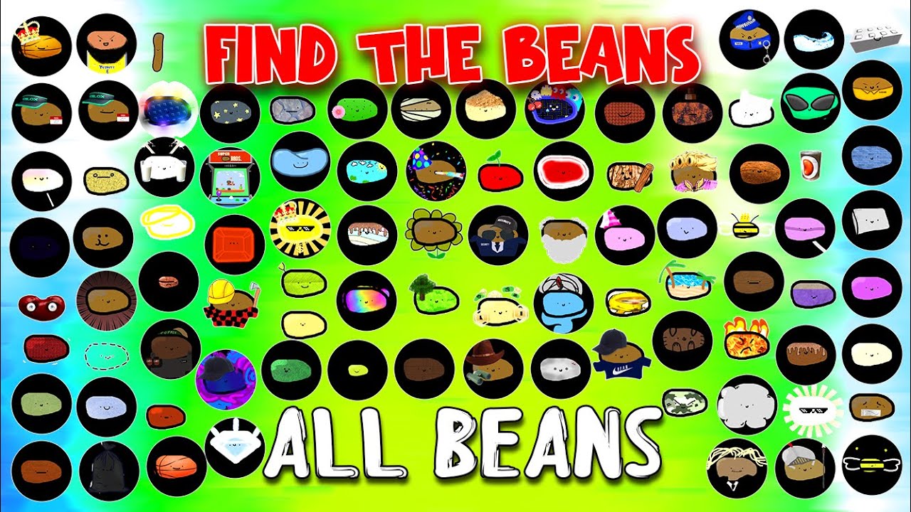 Find the Beans! - ALL Beans! [ROBLOX] - YouTube