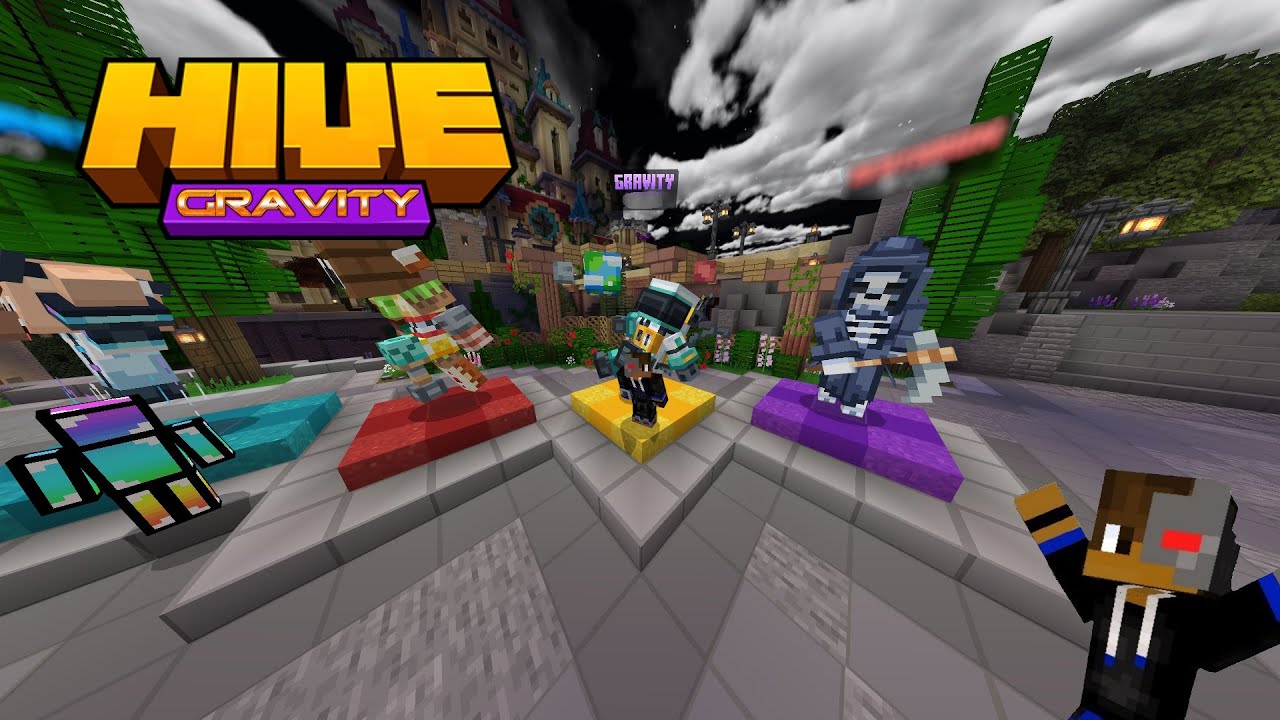Minecraft - Hive Gravity - A NEW MINI-GAME? - YouTube