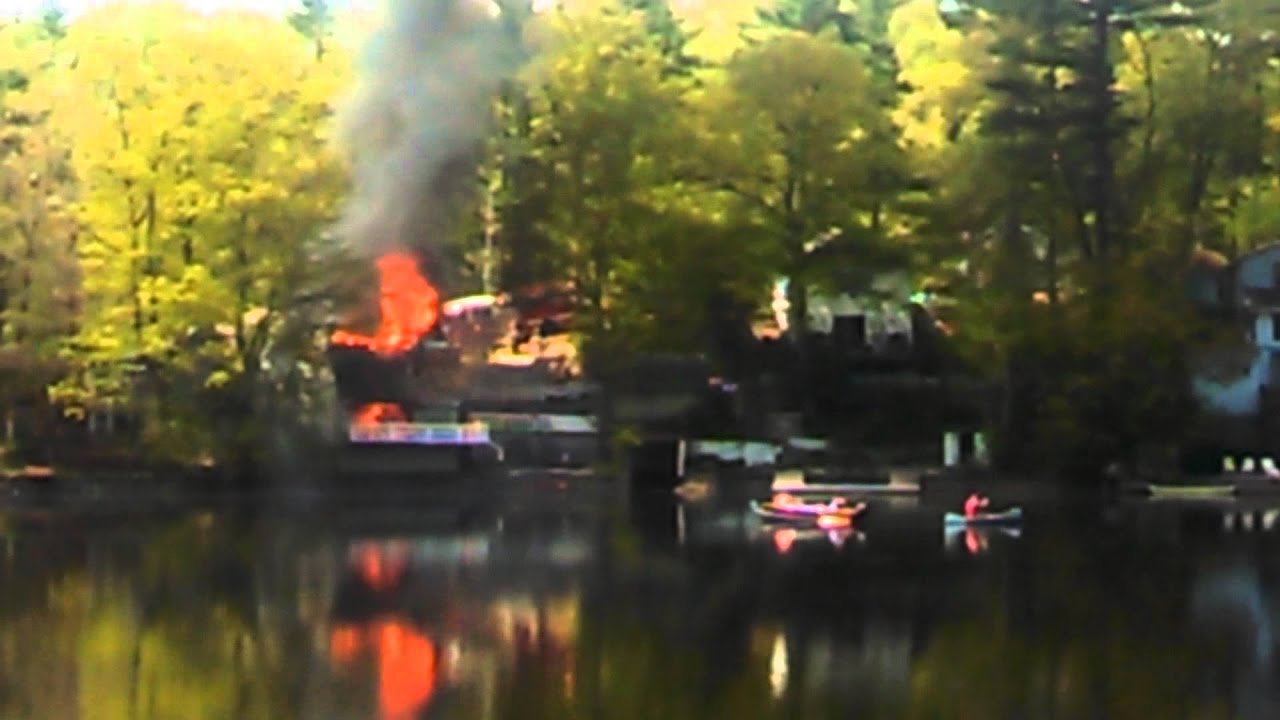Fire on Boathouse Road Groton, MA 5-10-13 - YouTube