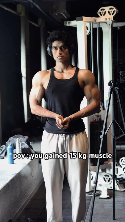 50kg to 72kg 🔥 #musclebuilding #gainmuscles #gym - YouTube