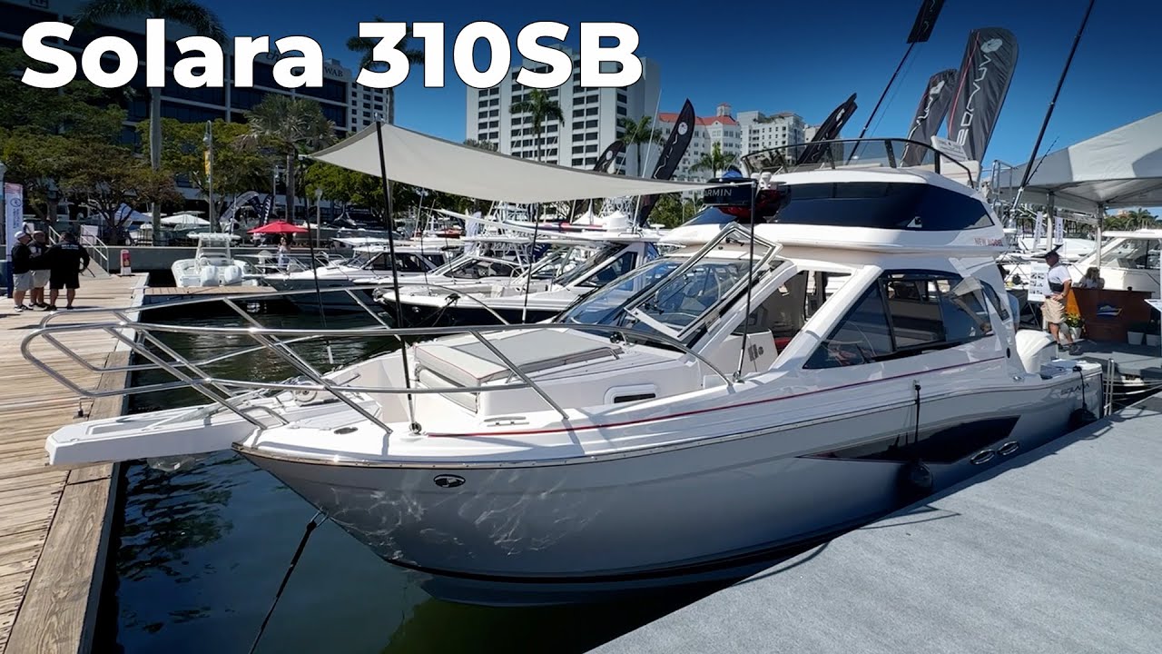Trailerable Solara S-310 SB Debuts - YouTube