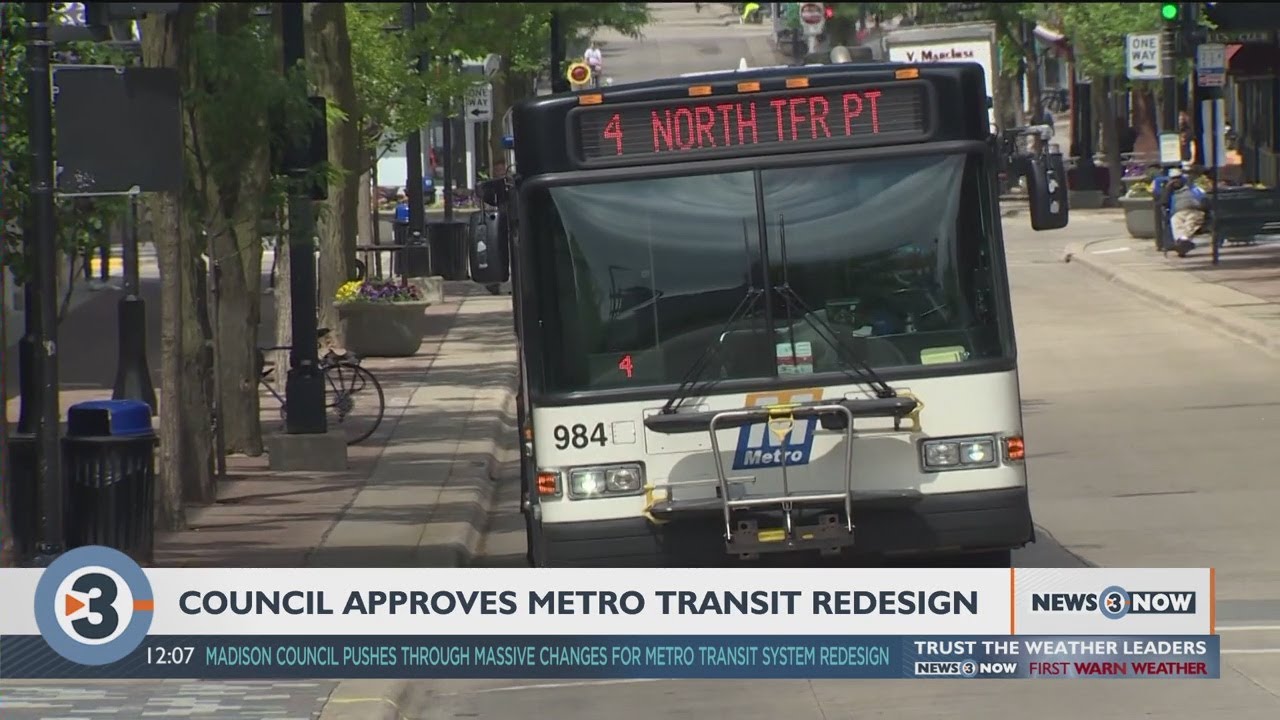 Madison city council pushes through massive changes for Metro Transit ...