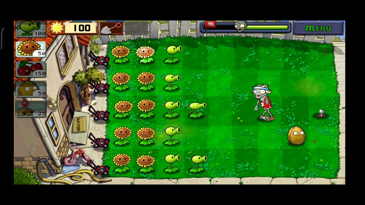 Plants vs Zombies | PVZ | Adventure | Day Level 6 #pvz #pvzh # ...