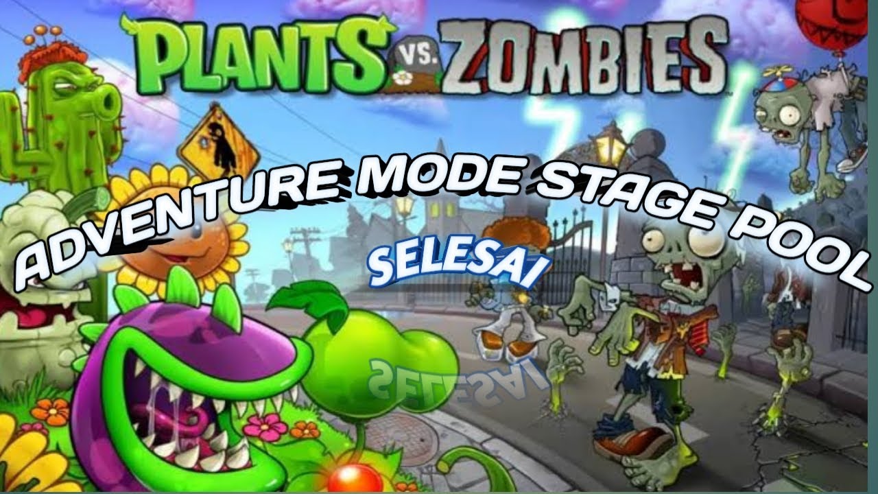 PvZ stage Pool selesai gaes - YouTube