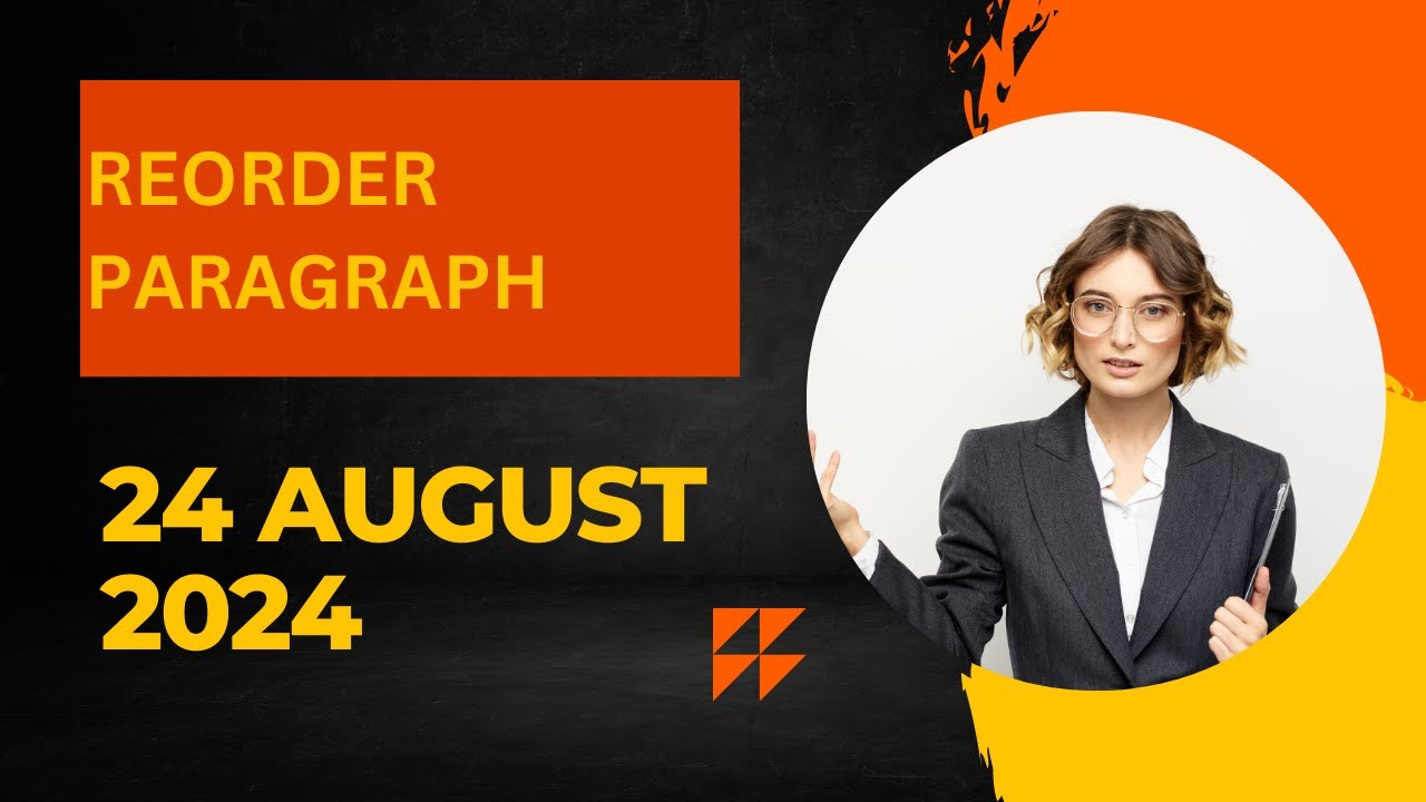 Reorder Paragraph- Repeated Questions - YouTube