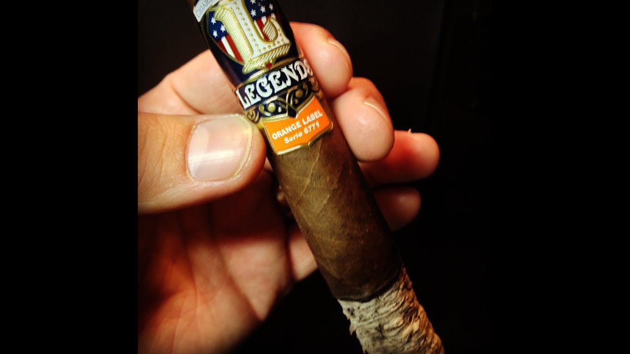 Cigar Smoking: CI Legends Series - Orange Label; Rocky Patel - YouTube