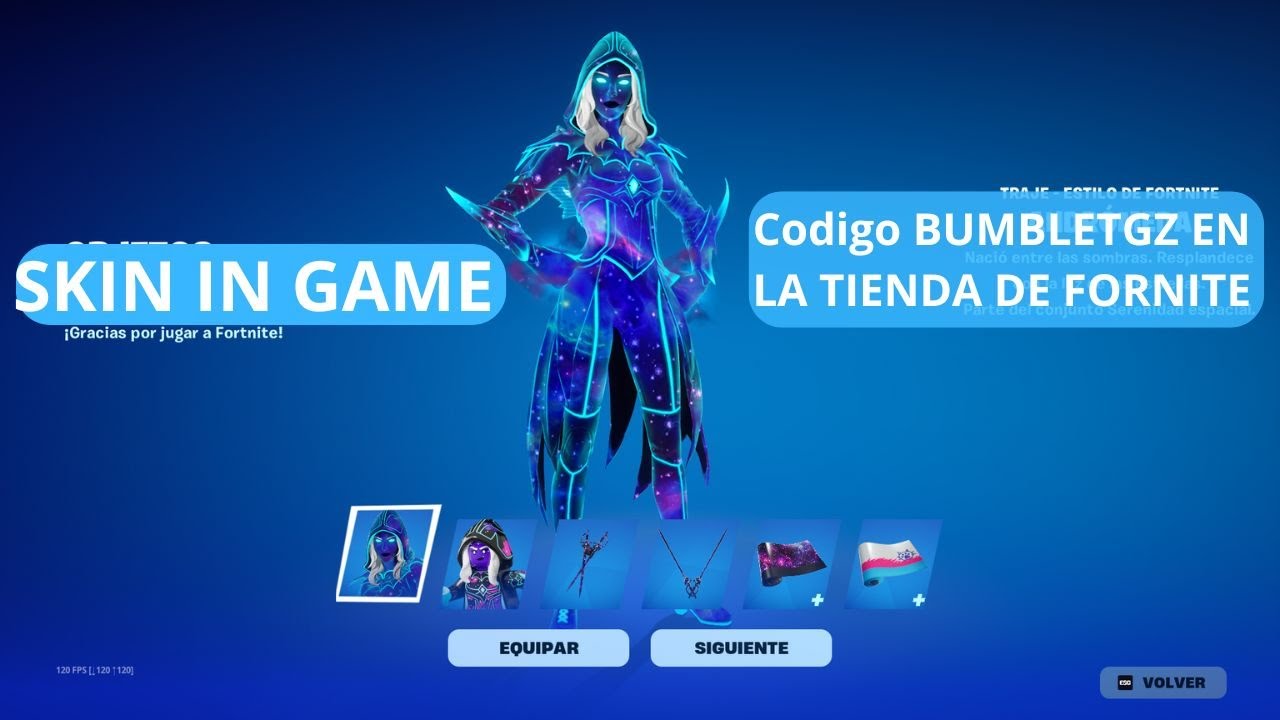 Skin Andrómeda Fortnite X Samsung Gameplay - YouTube