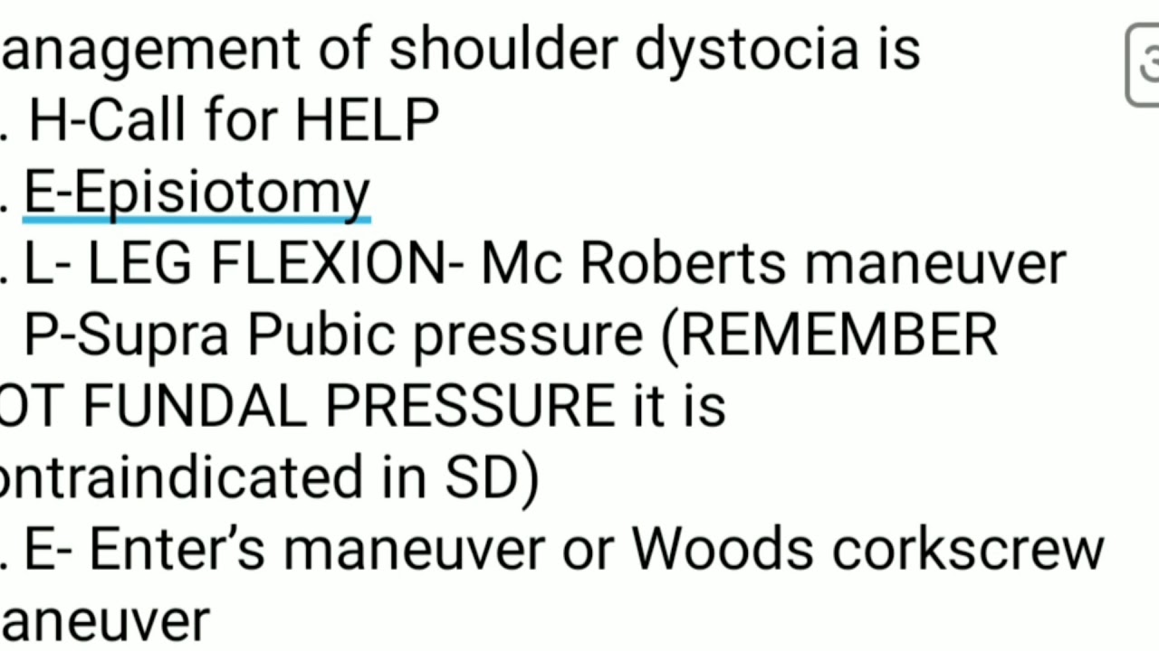 shoulder dystocia management YouTube shoulder dystocia management YouTube