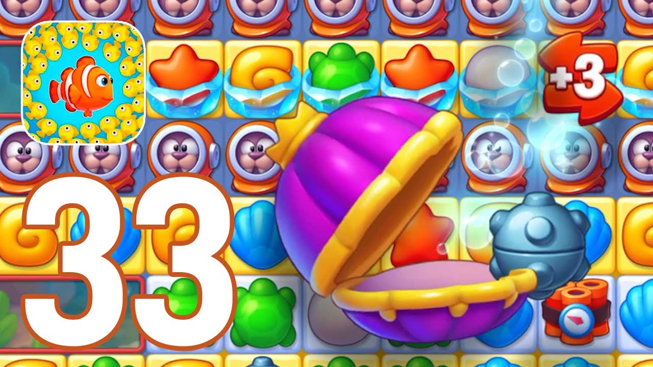 Fishdom - Gameplay Walkthrough Part 33 - Tutorial! (iOS, Android) - YouTube