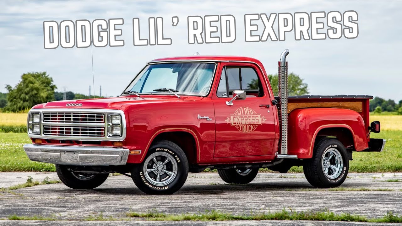 The Legendary Dodge Lil' Red Express: A High-Performance Icon - YouTube