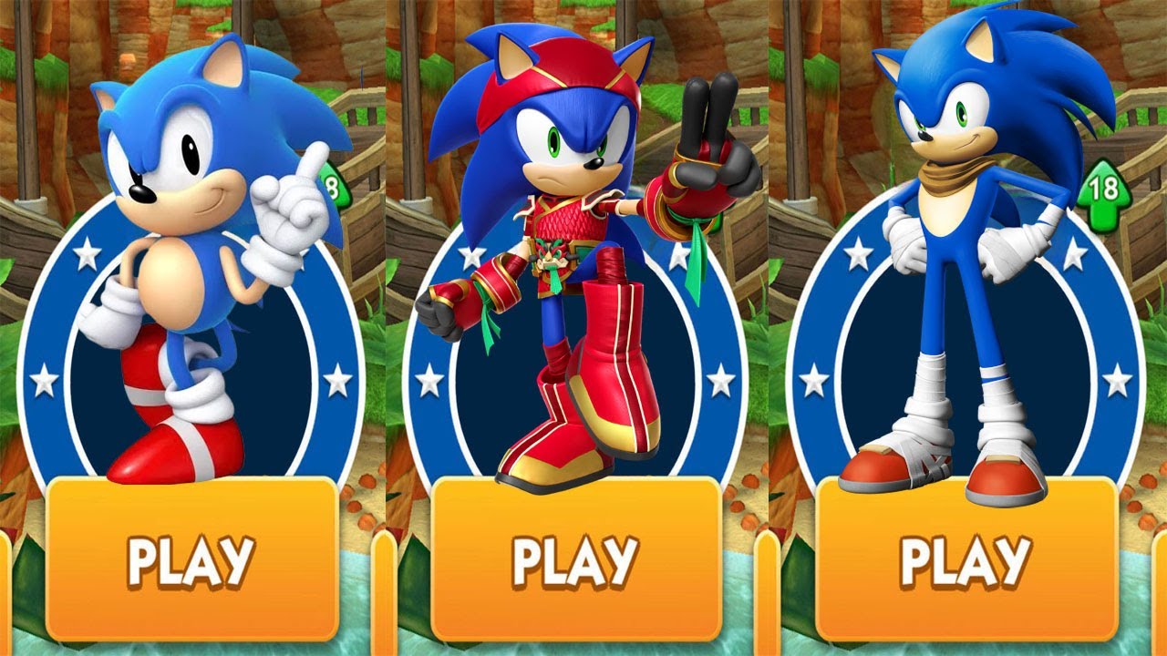Sonic Dash - DragonFire Sonic - New Character Unlocked Update vs ...
