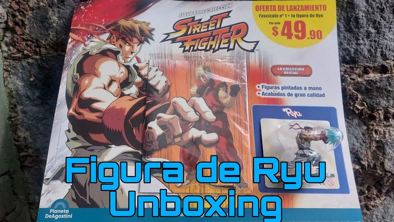 Figura de Ryu - Unboxing - Colección Street Fighter - México - YouTube