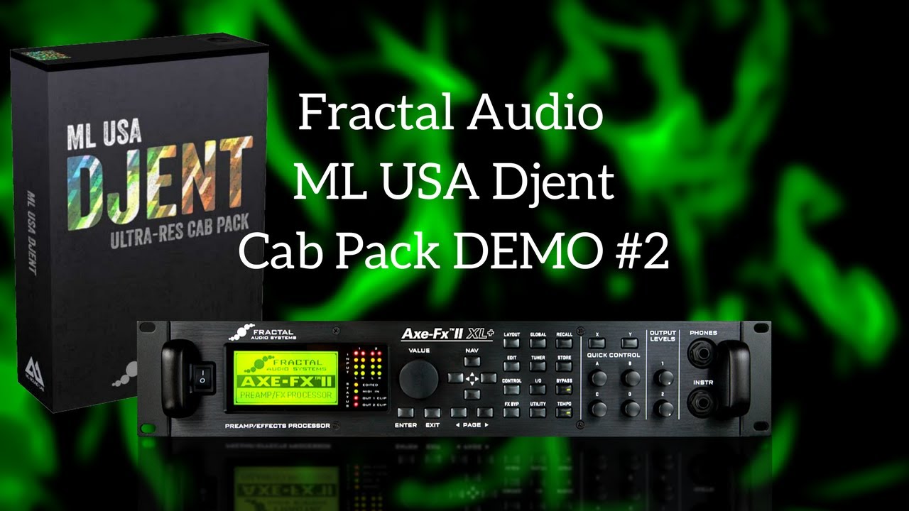 ML Sound Lab USA (not just) Djent Cab Pack - MIX #2 (Fractal Audio ...