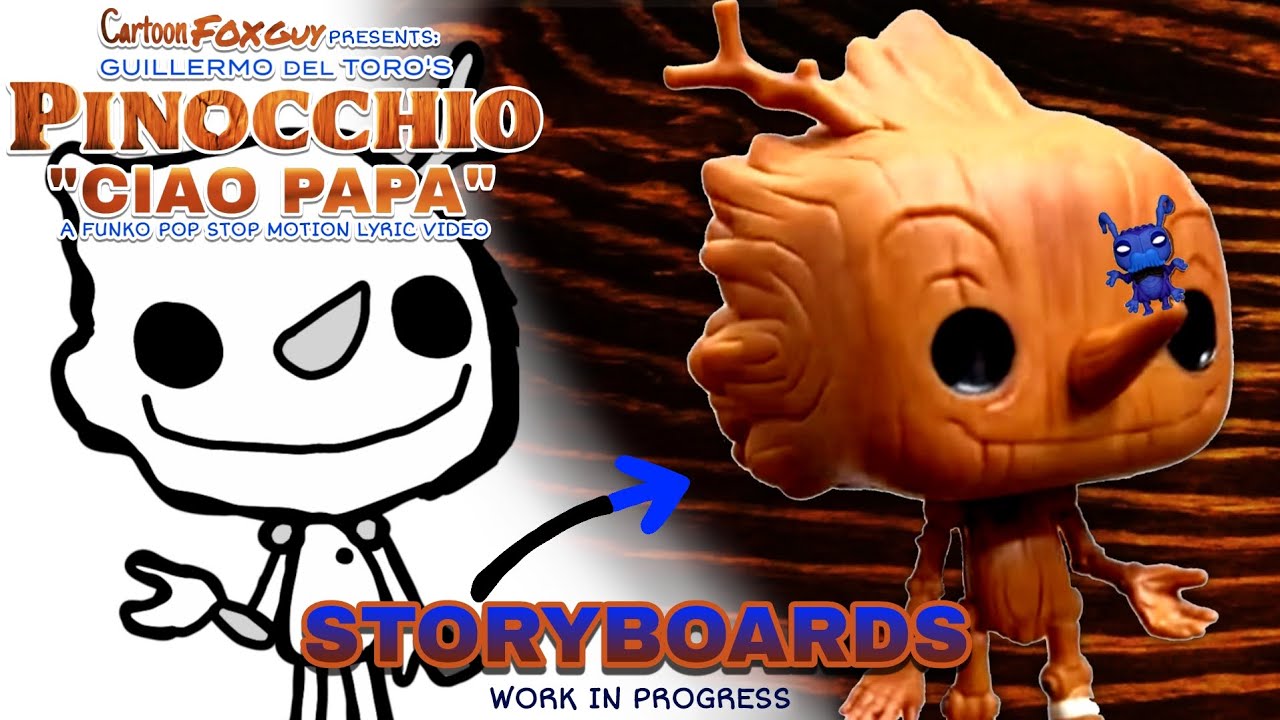CartoonFoxGuy Presents: Pinocchio, "Ciao Papa", (Funko stop motion ...