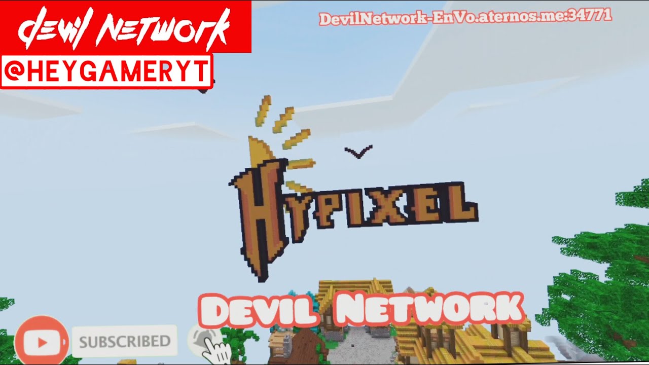 We made a public server Devil Network | ft. @HeyGamerYT-v2m - YouTube