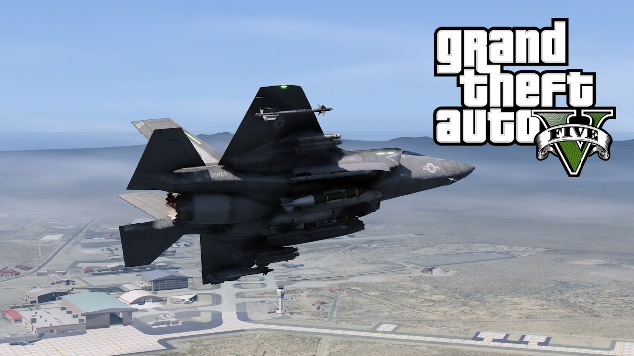 GTA V F-35B Lightning II VTOL [MOD] - YouTube
