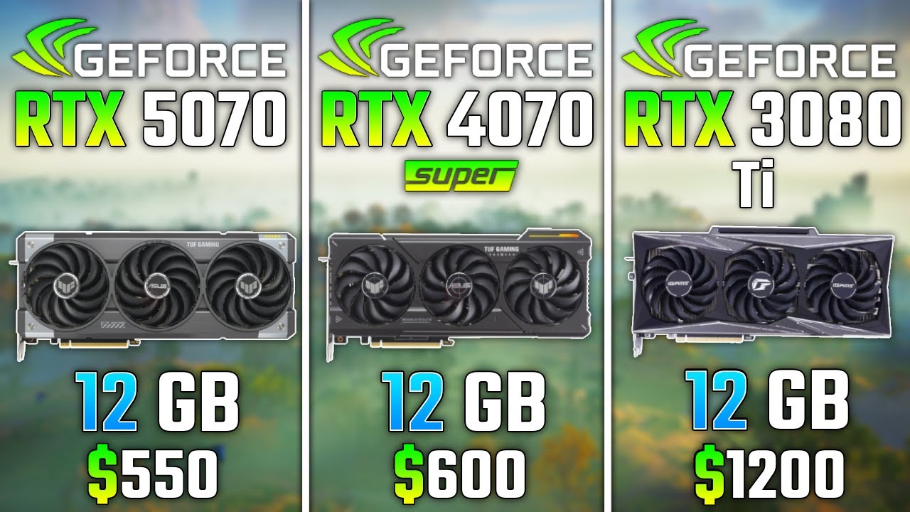 RTX 5070 vs RTX 4070 SUPER vs RTX 3080 Ti | Test in 6 Game - YouTube