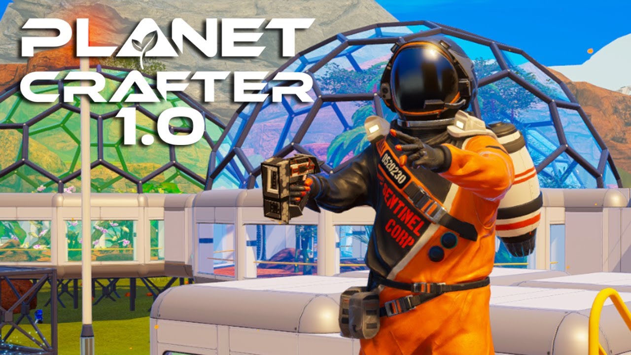 Breathable Atmosphere on the Red Planet! - Planet Crafter 1.0 - YouTube