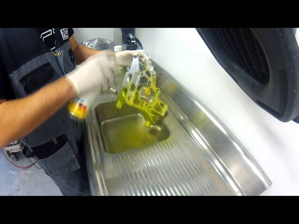 Liquid penetrant test & Magnetic particle test - YouTube