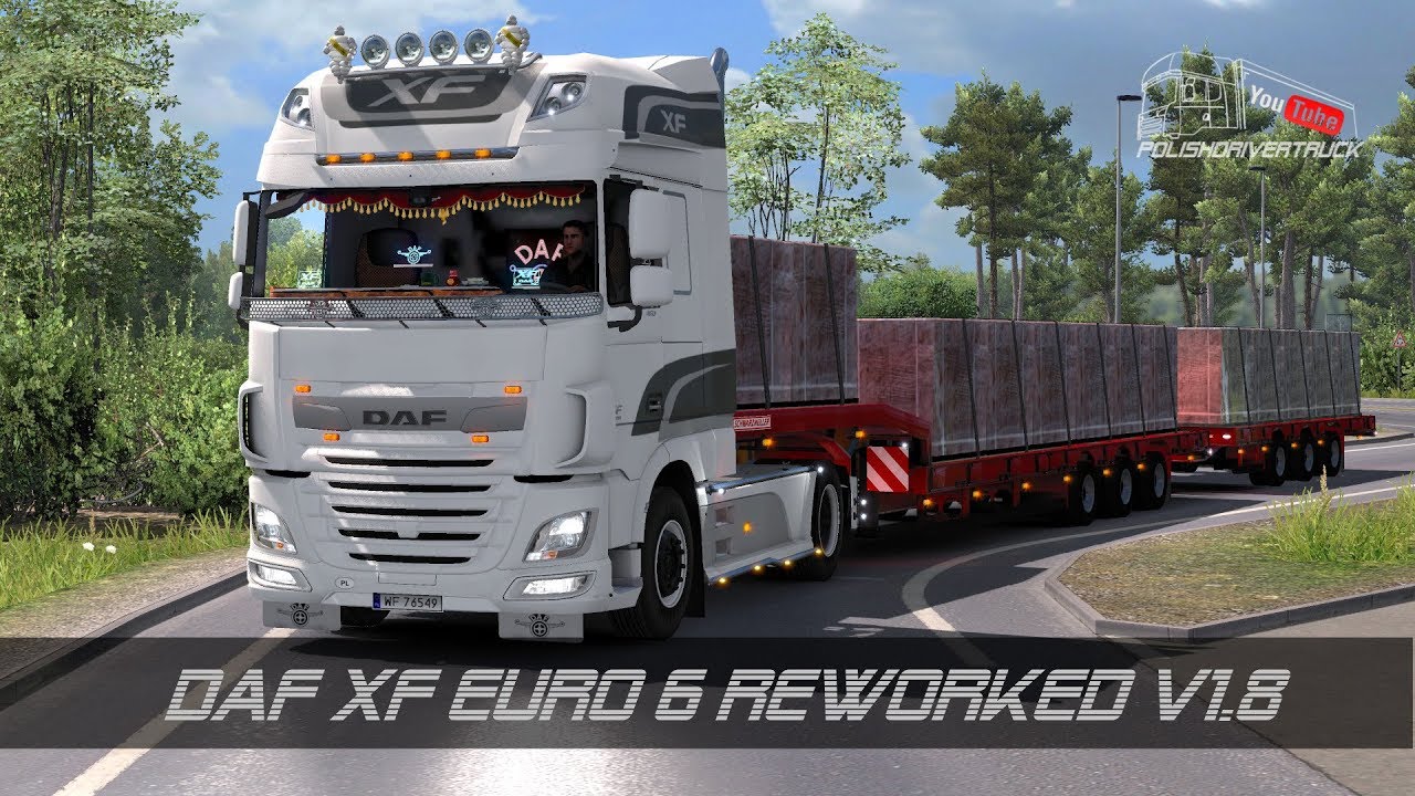 [ETS2. V1.28]...PDT...Daf XF Euro 6 Reworked v1.8 [Schumi] [1.28] - YouTube