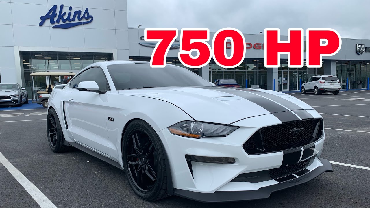 Ford Mustang 750 HP Roush Supercharged White Lightning Edition 2020 GT ...