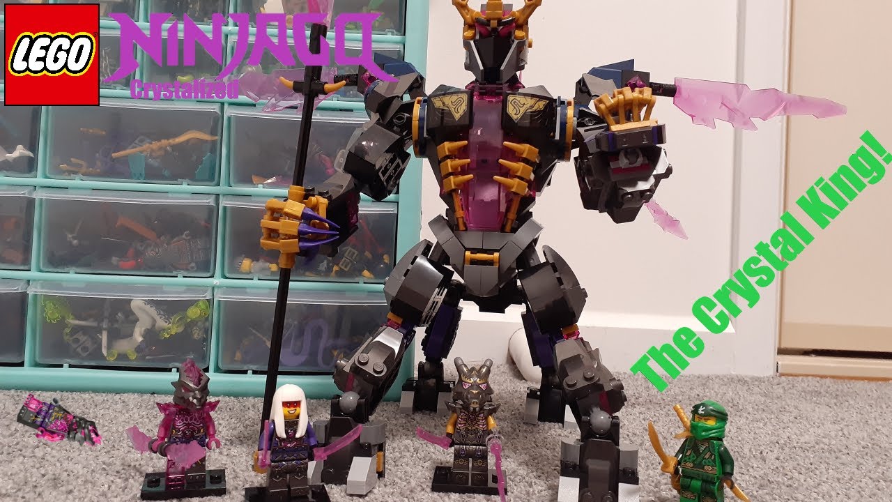 LEGO Ninjago: Crystalized The Crystal King 71772 Set Review - YouTube