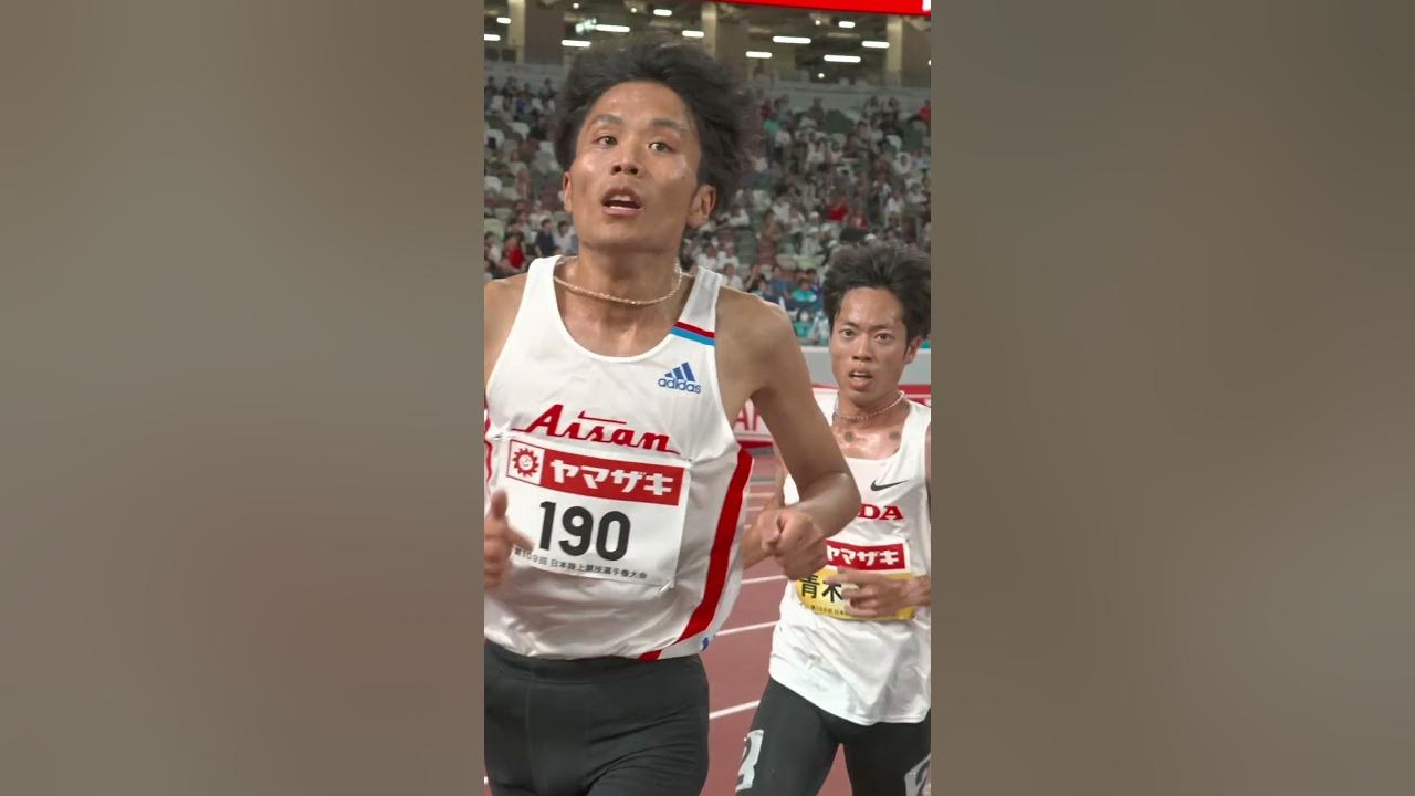 2大会連続オリンピック出場の男子3000m障害物・青木涼真が2連覇達成【#日本選手権】 - YouTube