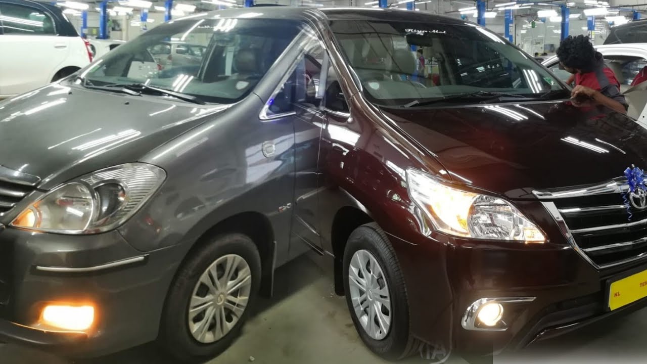 TOYOTA INNOVA TYPE 2 BODY COLOUR CONVERSION REPAINTED TYPE 4 MODEL ...
