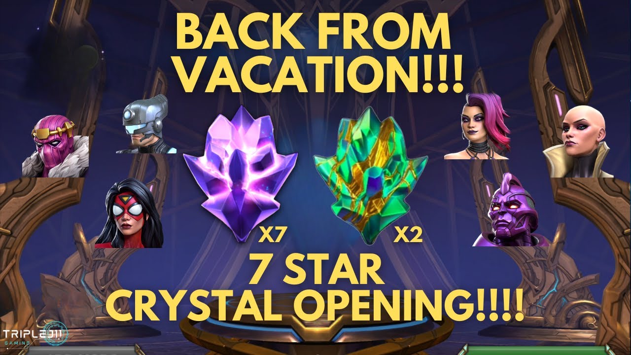 Crystal Opening Back From Vacation! Seven 7 Star Basics and Two Titan ...