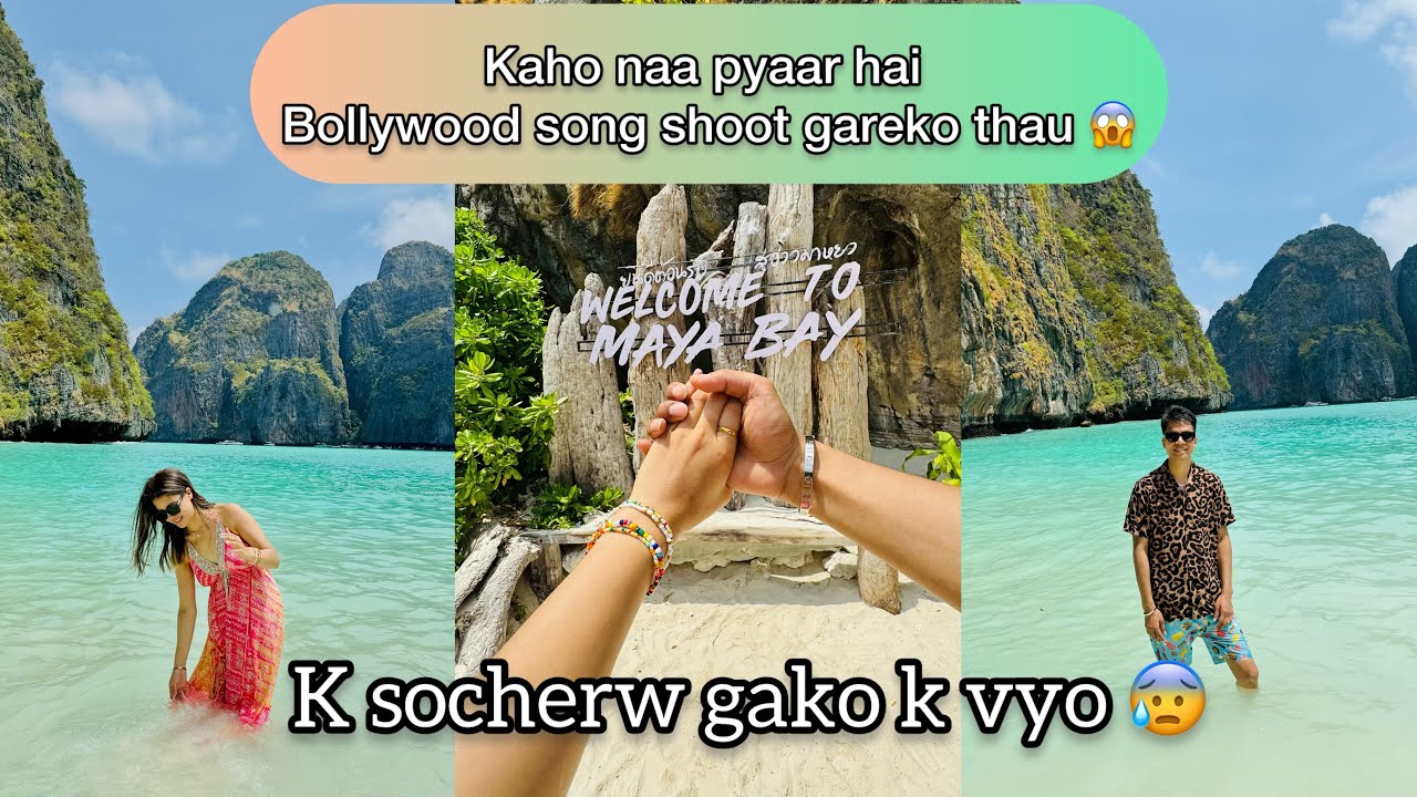 MOST POPULAR BEACH 🏝️ MAYA BAY TOUR | Hami tya janu matrw vyo 😰 ...