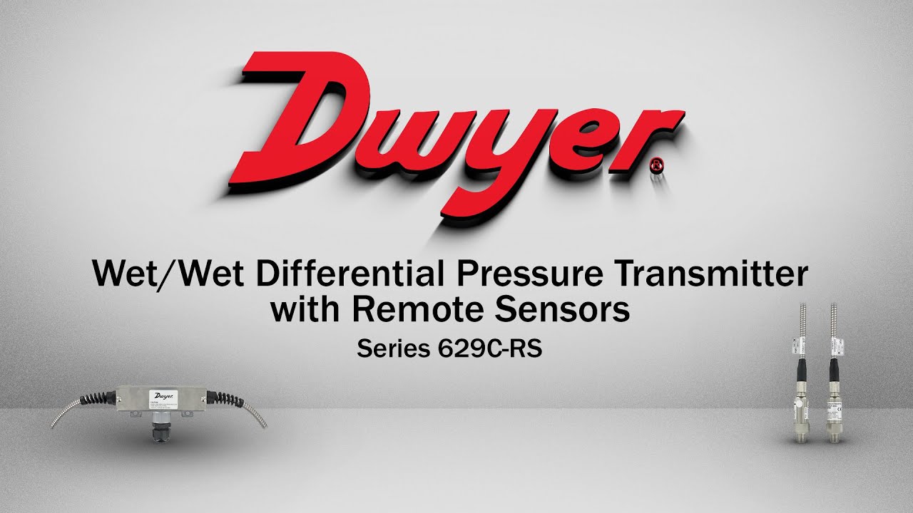 Wet/Wet Differential Pressure Transmitter | Series 629C - YouTube
