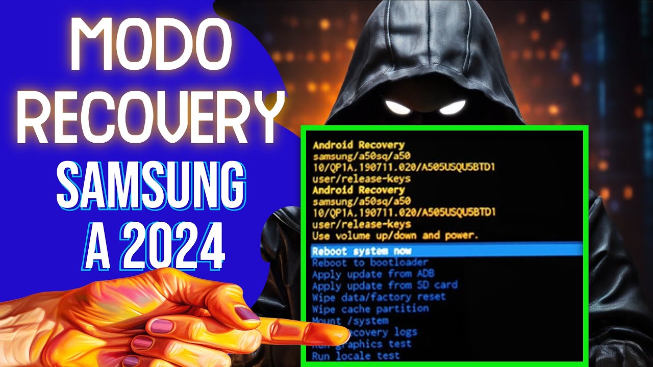 Como Entrar en el Modo Recovery Samsung 2024 | Android 13 | Serie A A14 ...